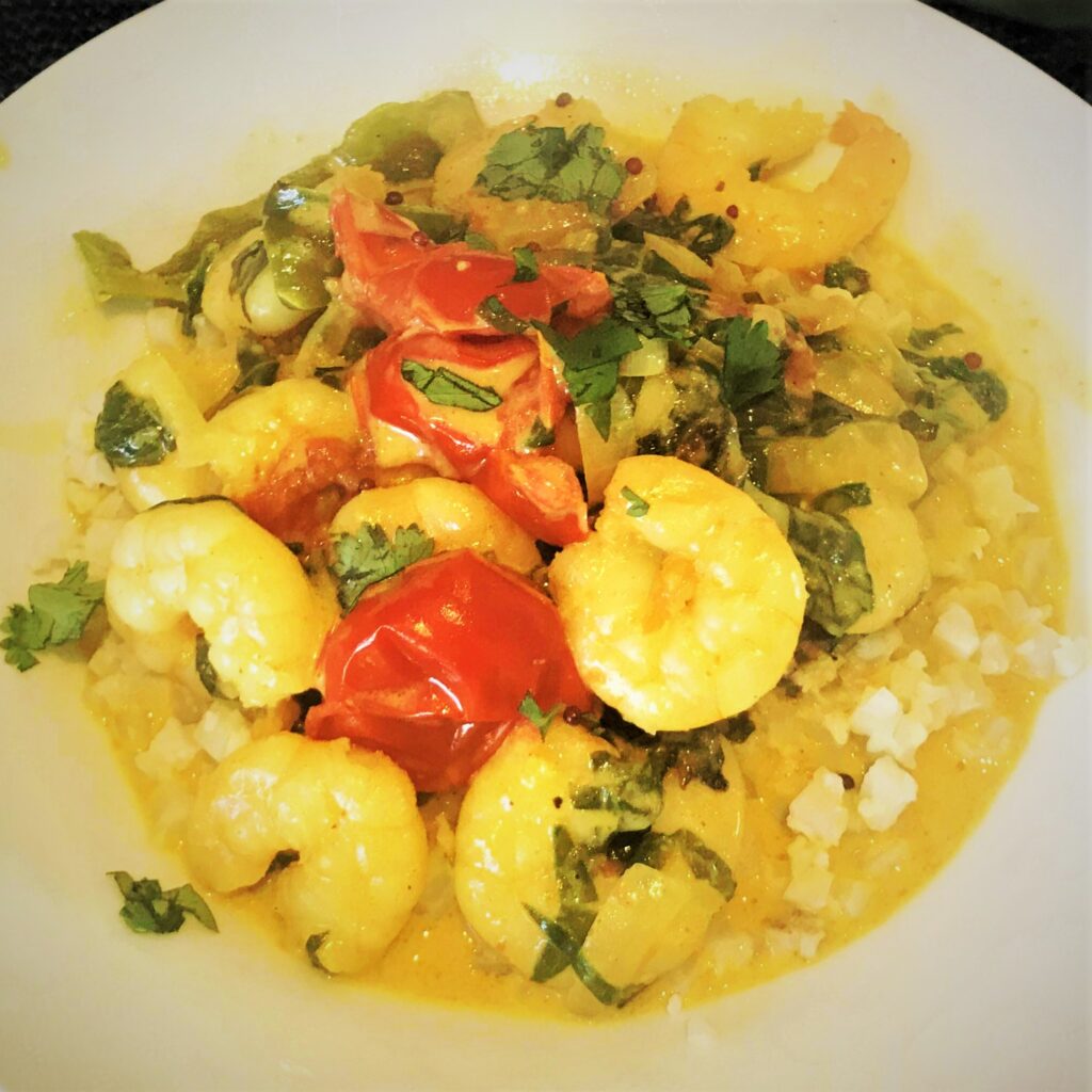 Easy Prawn Curry – Natasha is Wide Eyed